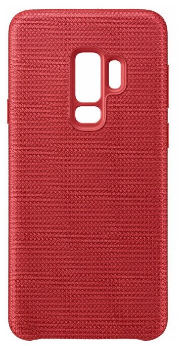 Чехол (клип-кейс) Samsung для Samsung Galaxy S9+ Hyperknit Cover красный (EF-GG965FREGRU)