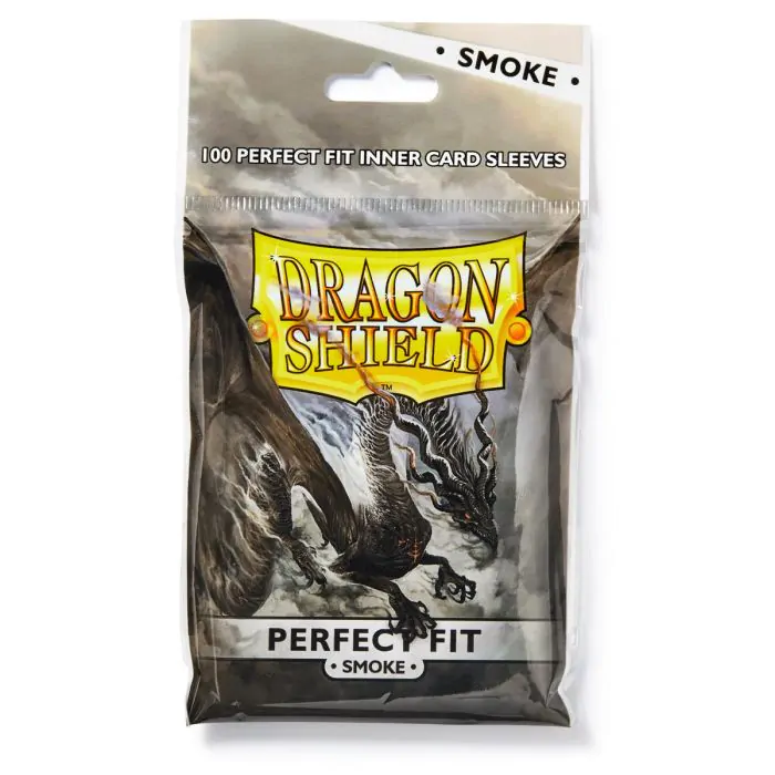 Dragon Shield - Внутренние протекторы (perfect fit smoke) 100 шт (DS Sleeves: Perfect Smoke)