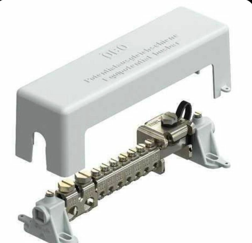 OBO Шина уравнивания потенциала тип 1801 VDE Bettermann 5015 650