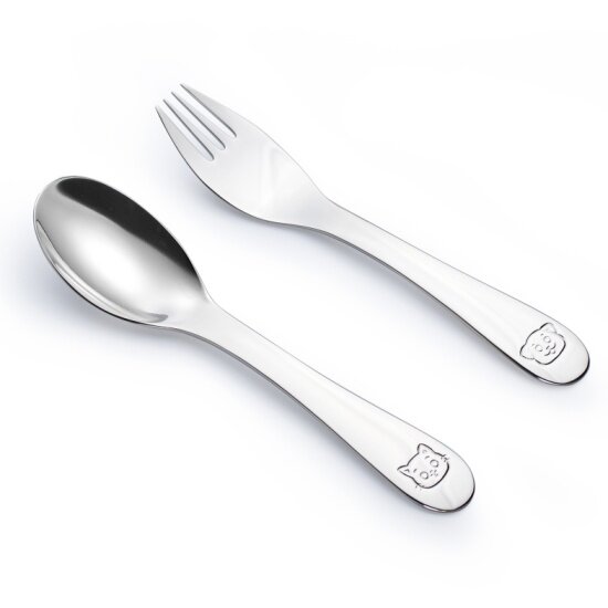 Набор детских столовых приборов Taller 2 предмета, нерж. сталь (TR-21610)