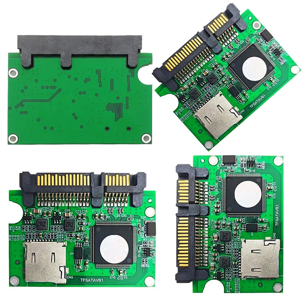 Адаптер жесткого диска TF Micro SD к Sata SSD, карта памяти с быстрой передачей данных на адаптер Sata для ноутбука