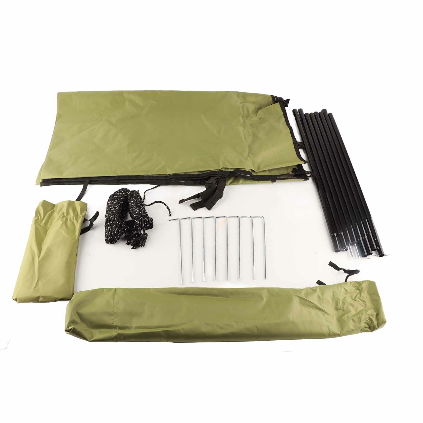 Тент-навес от солнца для внедорожника, автомобильный навес, портативная палатка для кемпера, навес на крышу автомобиля для внедорожника, минивэна, хэтчбека, кемпинга.