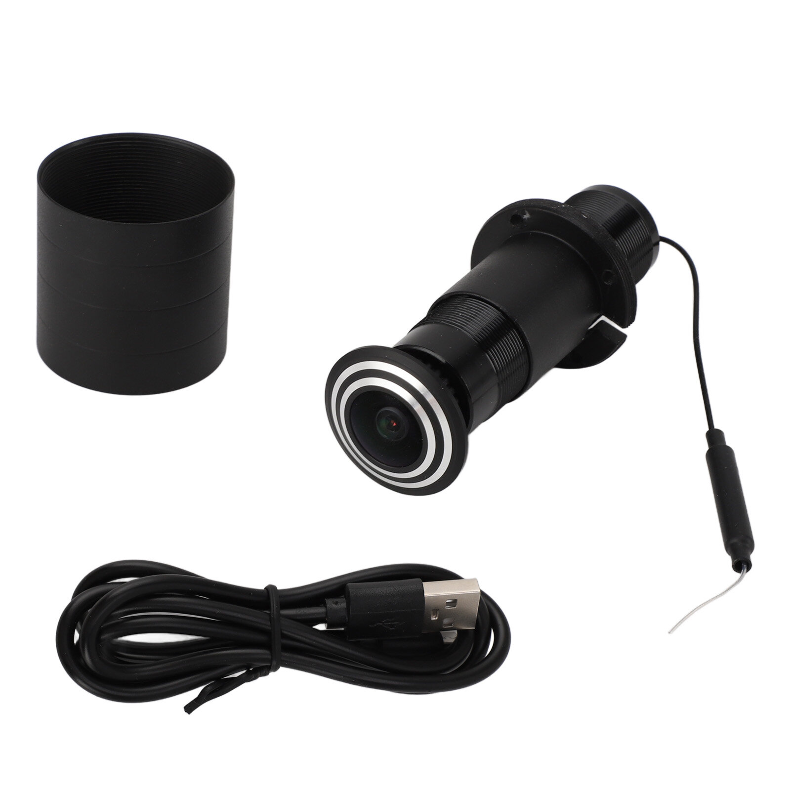 Камера дверной глазки 1080p HD Дистанционное двухстороннее разговор Wi -Fi 150 градусов камера просмотра дверей для офиса для офисного дома