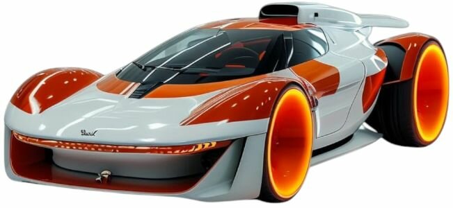 Термонаклейка на одежду "Автомобиль" 15см*7см