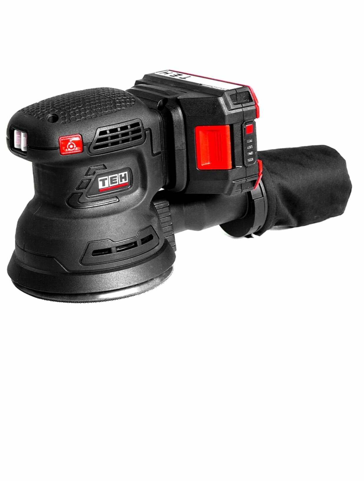 Аккумуляторная эксцентриковая шлифовальная машина TEH LS402 (без АКБ и ЗУ)