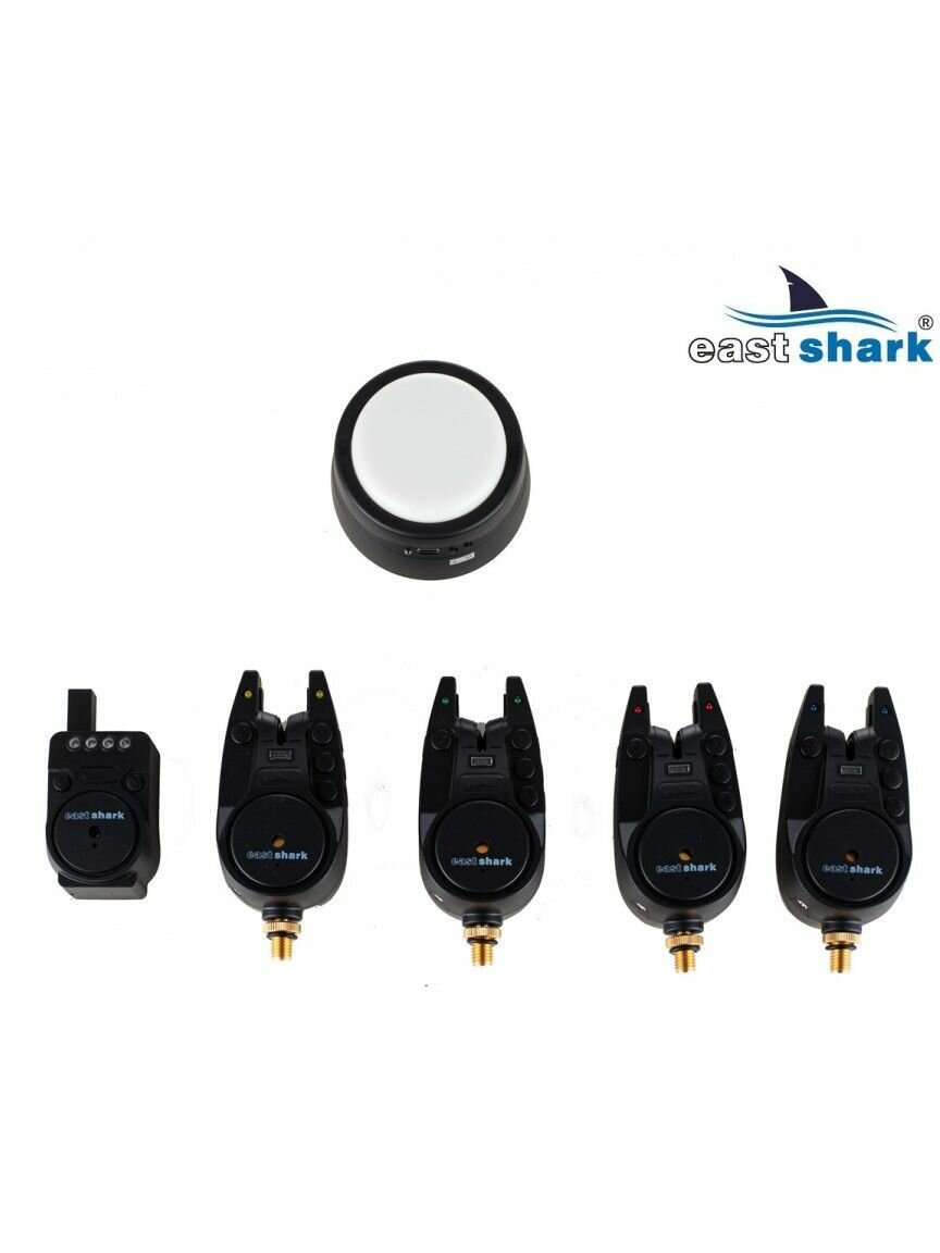 Набор сигнализаторов с пейджером EastShark SP-58 Flashligth (4+1+1)