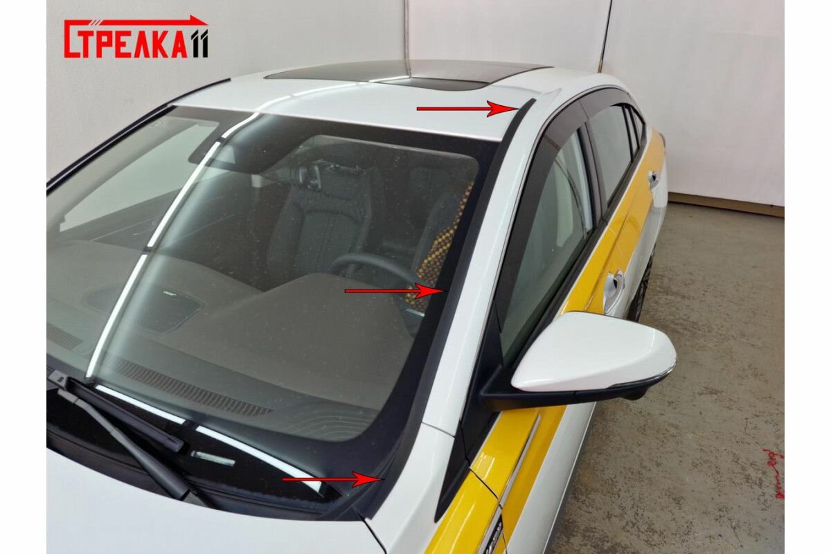 DONGFENG SHINE MAX 2021-н. в. - Дефлектор (водосток) лобового стекла