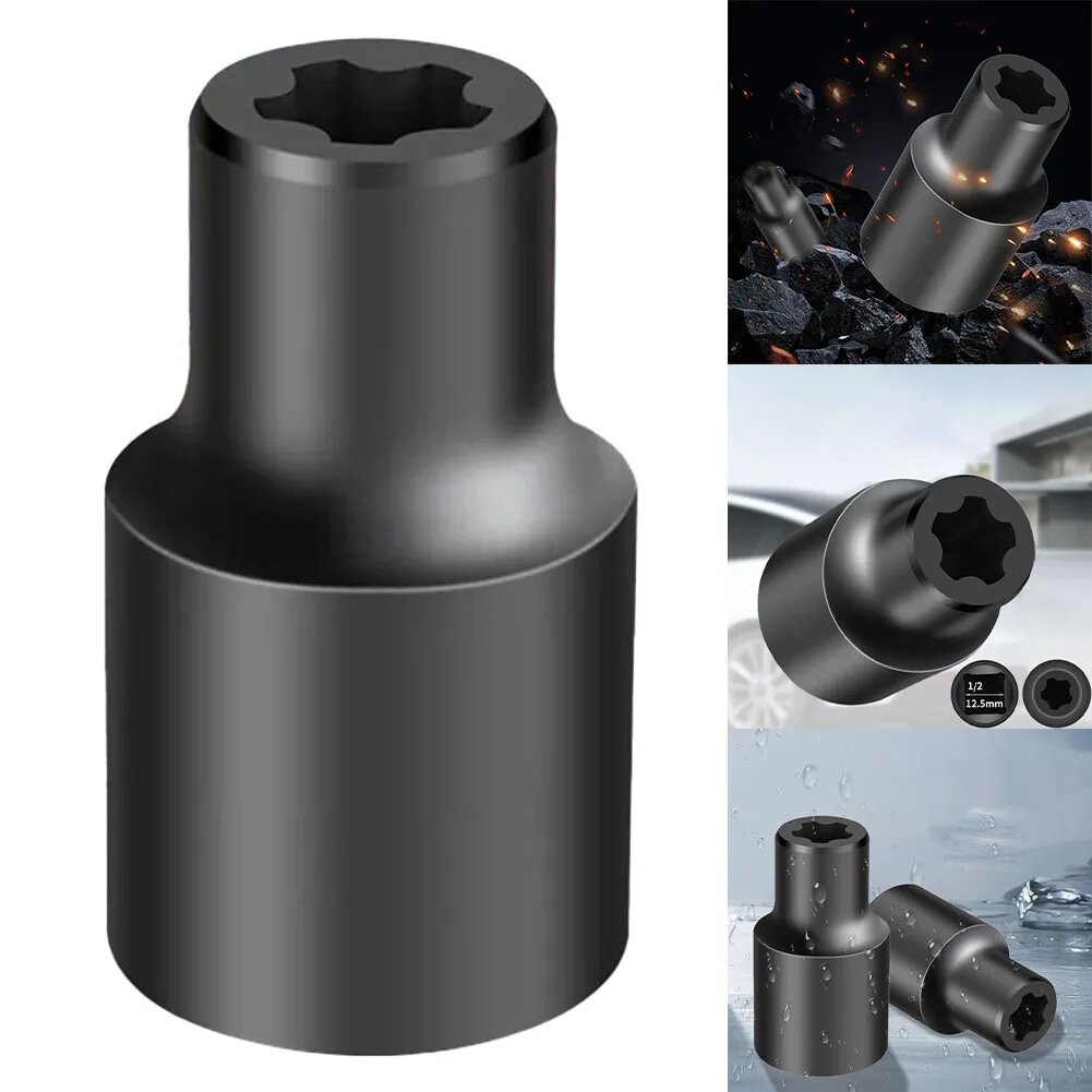 Инструмент для снятия винта крышки батарейного отсека для Tesla 5-зубчатый специальный автомобильный инструмент для снятия крышки батарейного отсека, сменный торцевой ключ, сталь