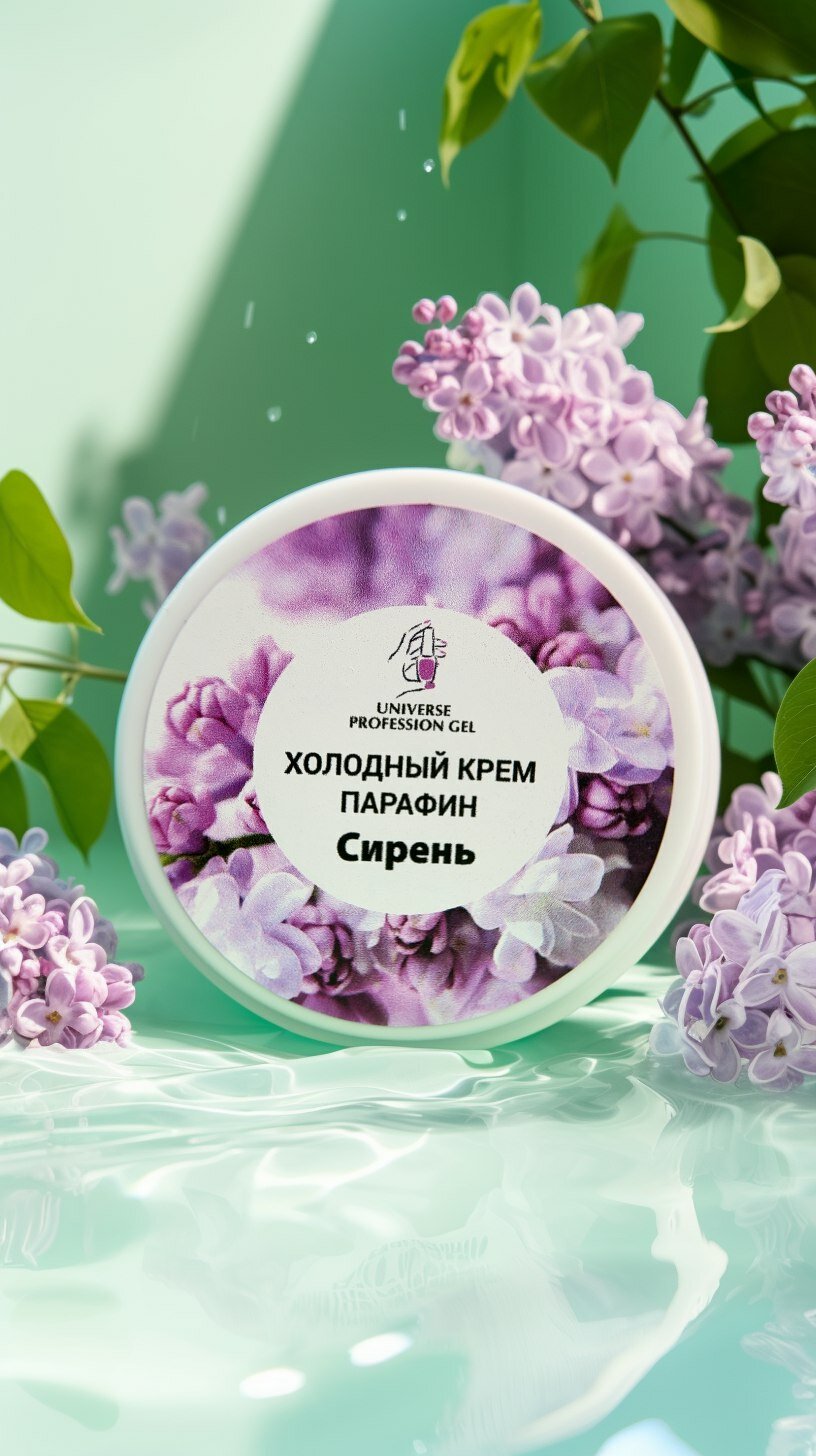 Universe Profession Gel . Холодный крем парафин Сирень 20мл