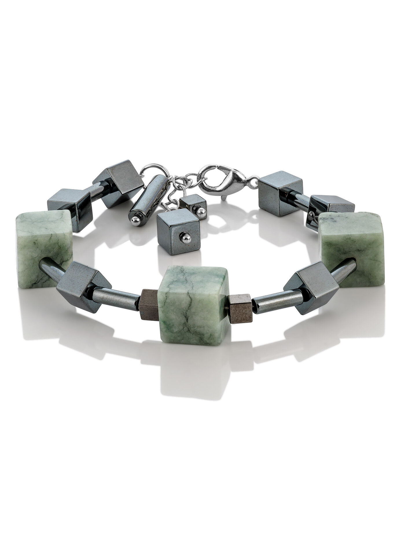 Браслет, гематит