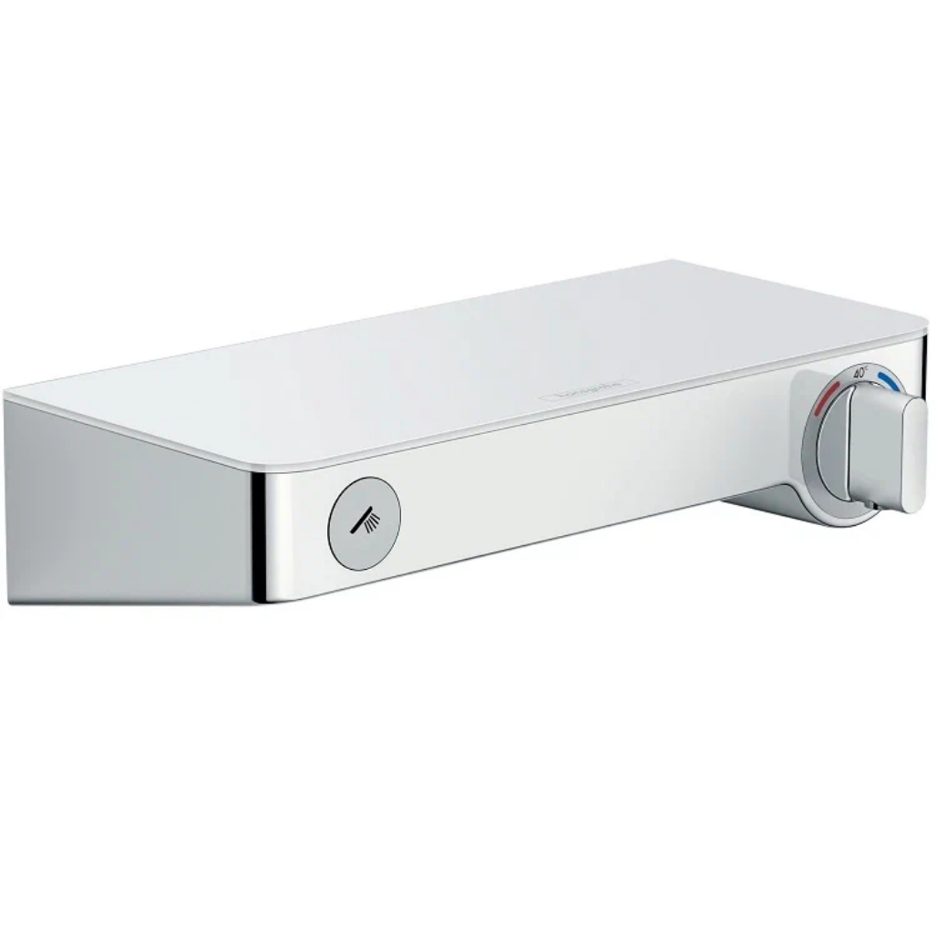 Термостат для душа Hansgrohe Ecostat Select 13171400, латунь, белый/хром