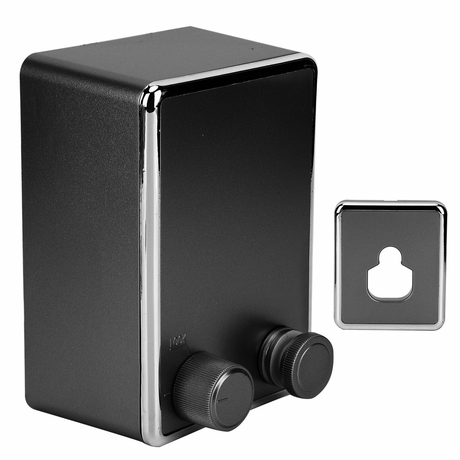 Выдвижная веревка для белья, настенная, прочная сушилка для балкона из нержавеющей стали (черный)