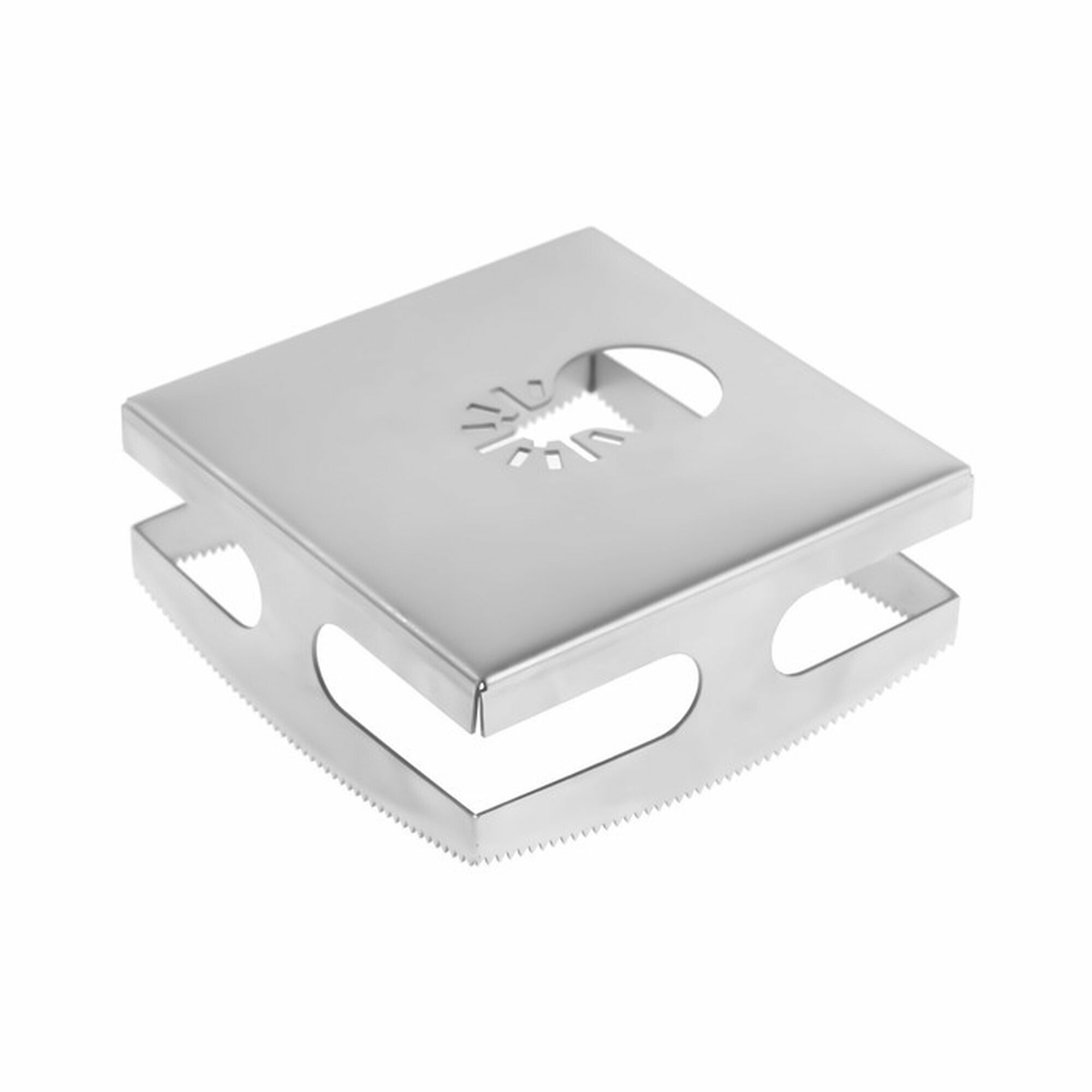 Насадка для МФИ тундра, квадратный резак для гипсокартона, дерева, пластика, 95х95х40 мм