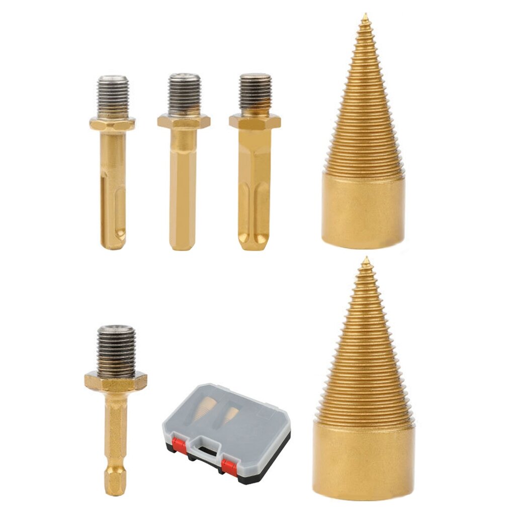 Дровоколы, сверло 42 мм 32 мм, дровоколы, сверло для разжигания дров, шестигранные квадратные круглые для раскалывания древесины