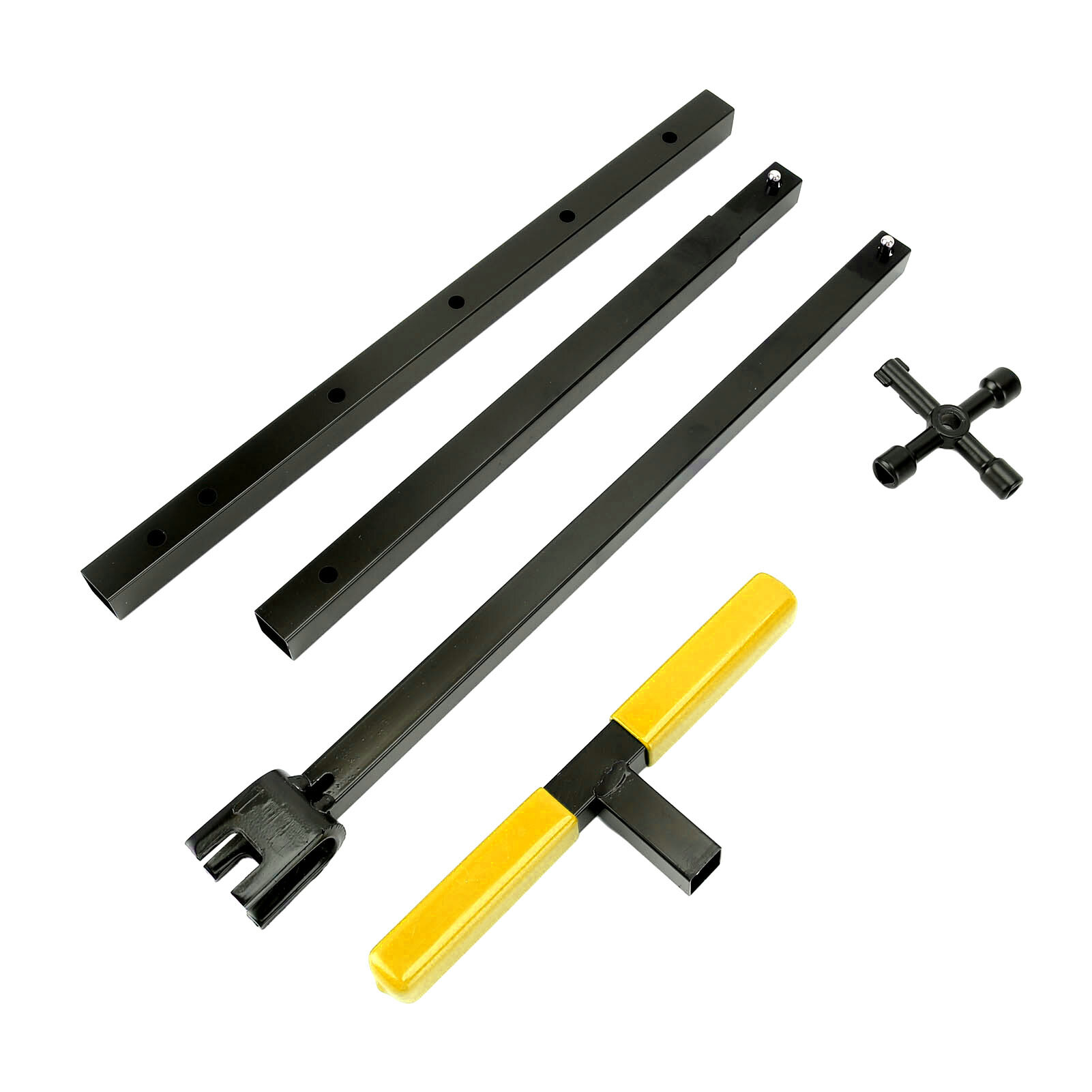 Ключ для водяных счетчиков складной Тобразный стальной многофункциональный инструмент для перекрытия