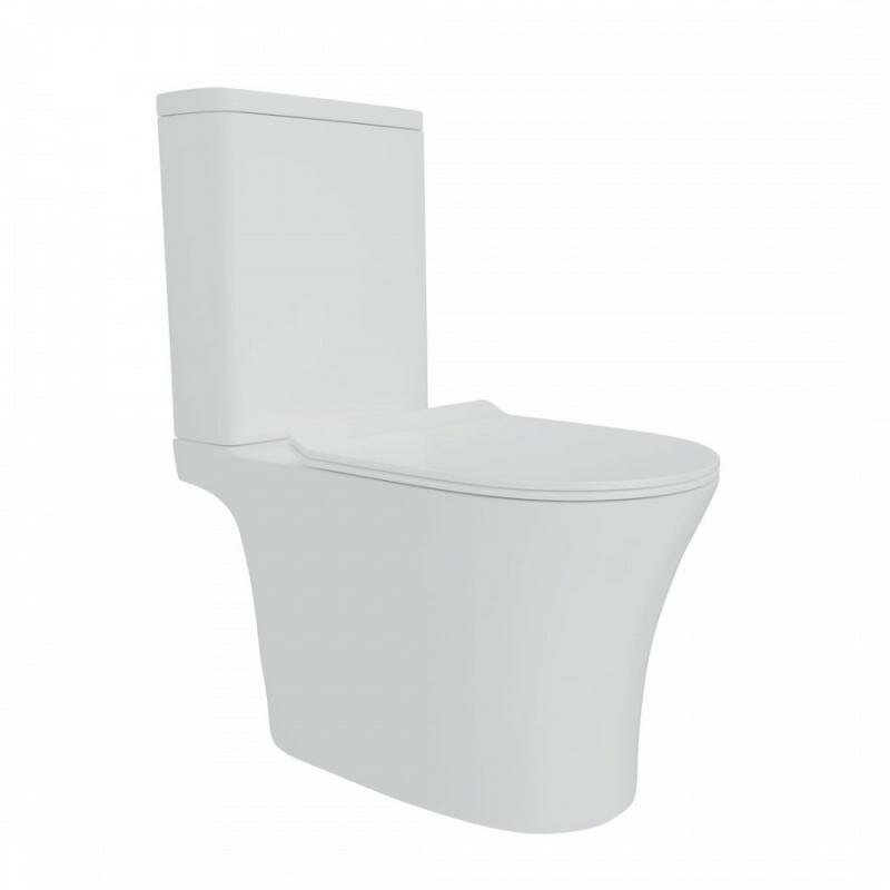 Shruders Унитаз-компакт безободковый с сиденьем микролифт Rim SH0810 SHRUDERS