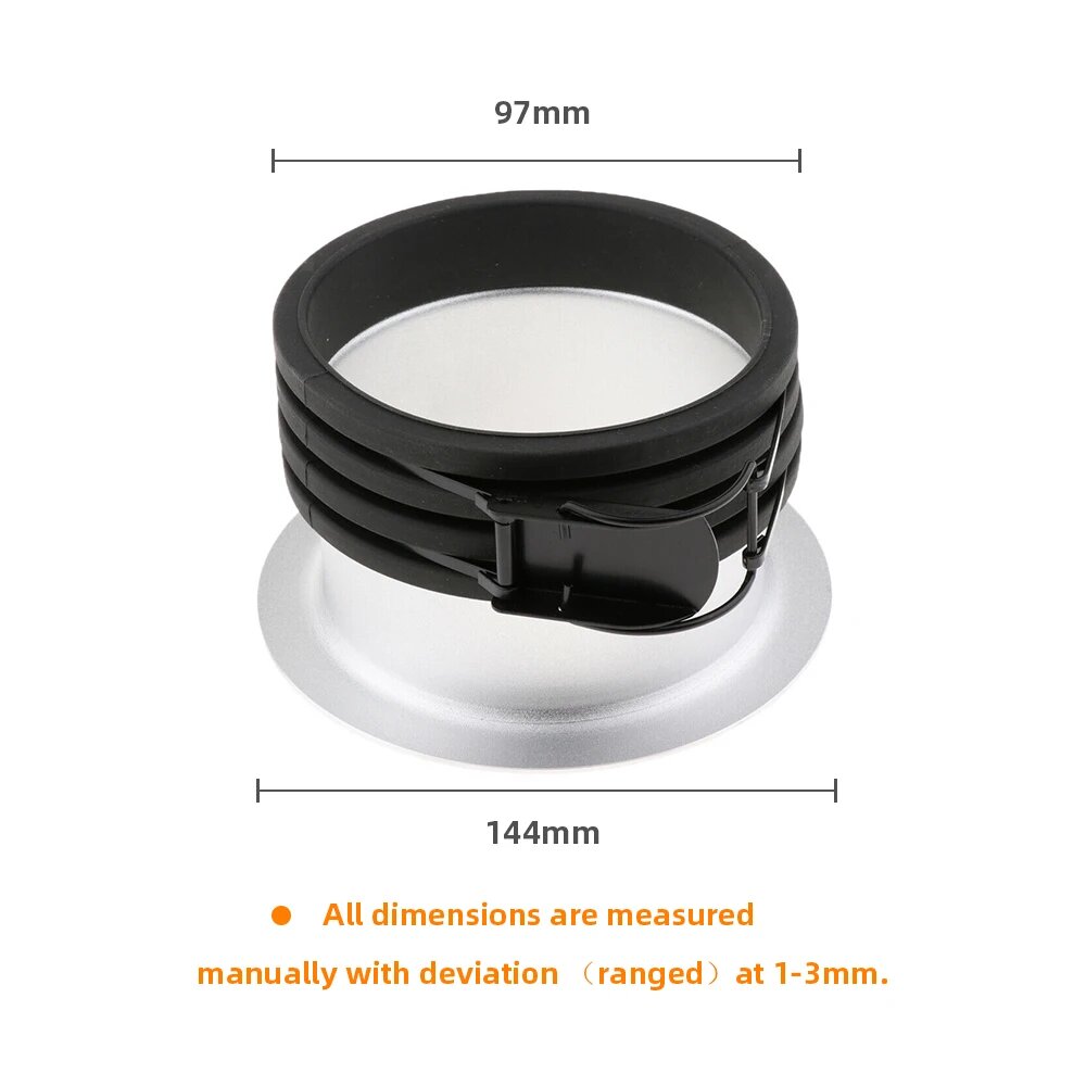 Адаптер AMBITFUL Profoto Mount 144mm, черный