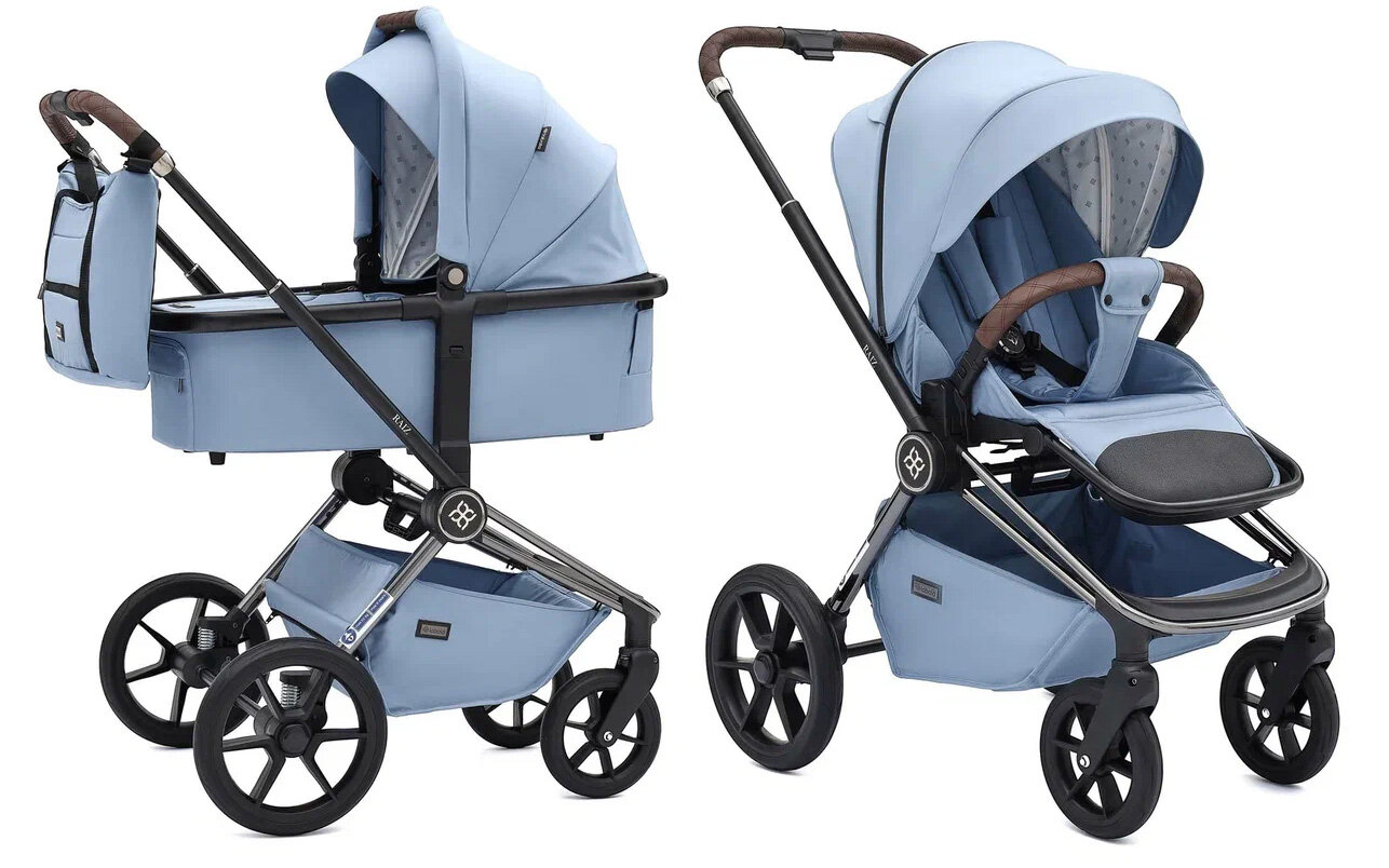 Коляска 2 в 1 полный комплект Labala Raiz EDITION LINE модель 2025 Blue Sky