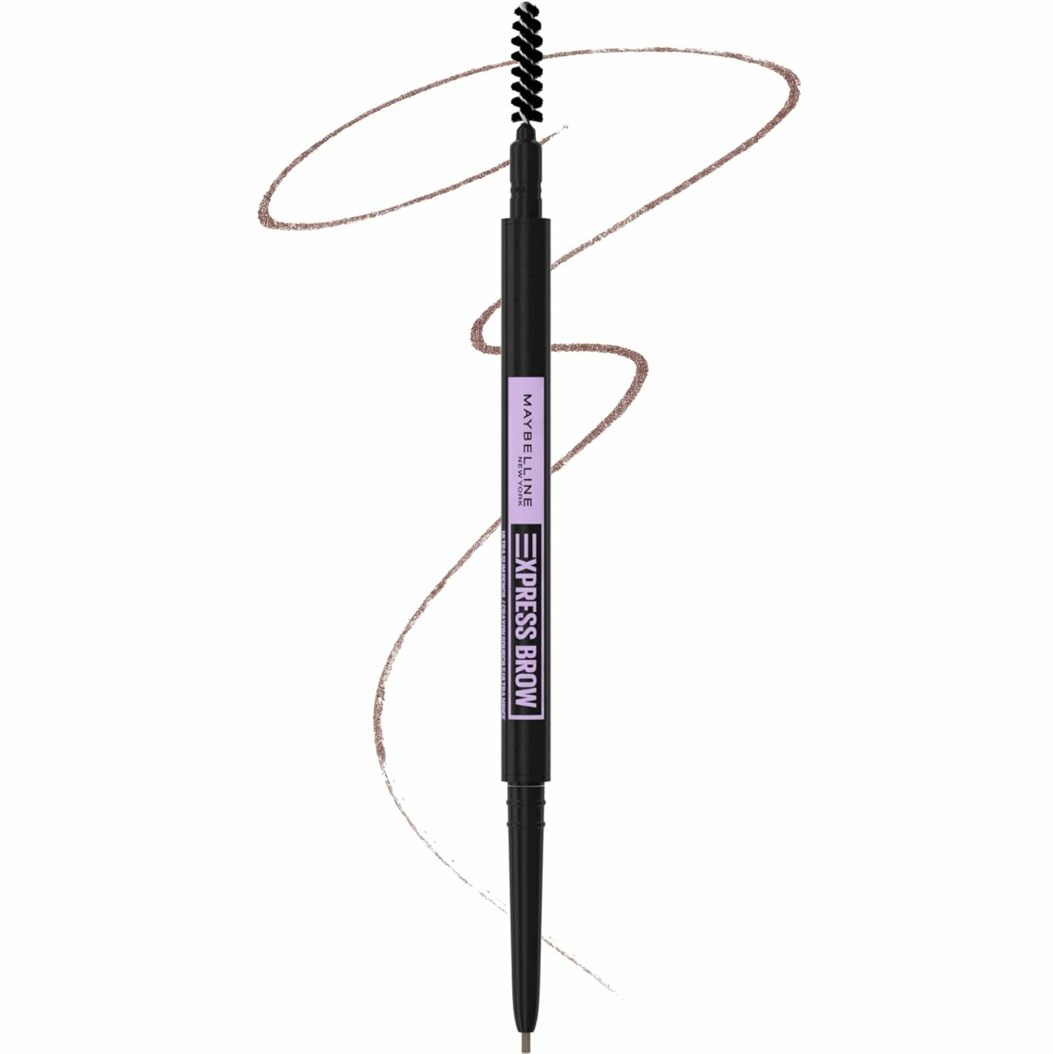 Maybelline New York EXPRESS BROW Карандаш для бровей со щеточкой Ultra Slim тон 02 Soft Brown