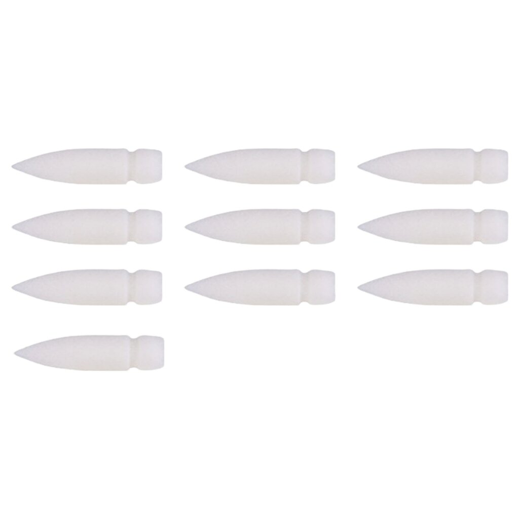 5 / 10шт Мягкий наконечник кисти для акрилового маркера Сменный наконечник шириной линии 1-5 мм Сменный наконечник жидкого акрилового маркера