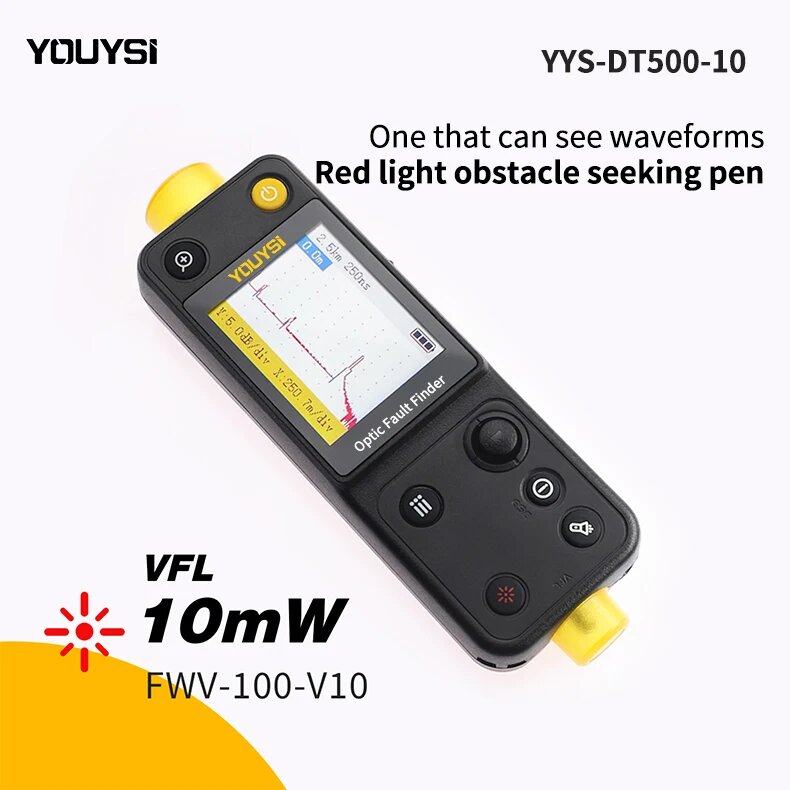 YOUYSI Mini OTDR 20км оптический рефлектометр