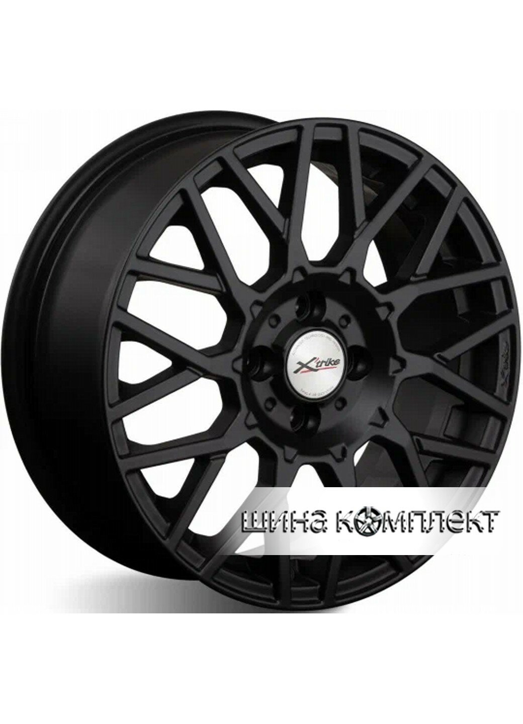 Колесный диск X-trike X-125 6,5x16 4x98 ET35 58,5 BK литой для автомобиля