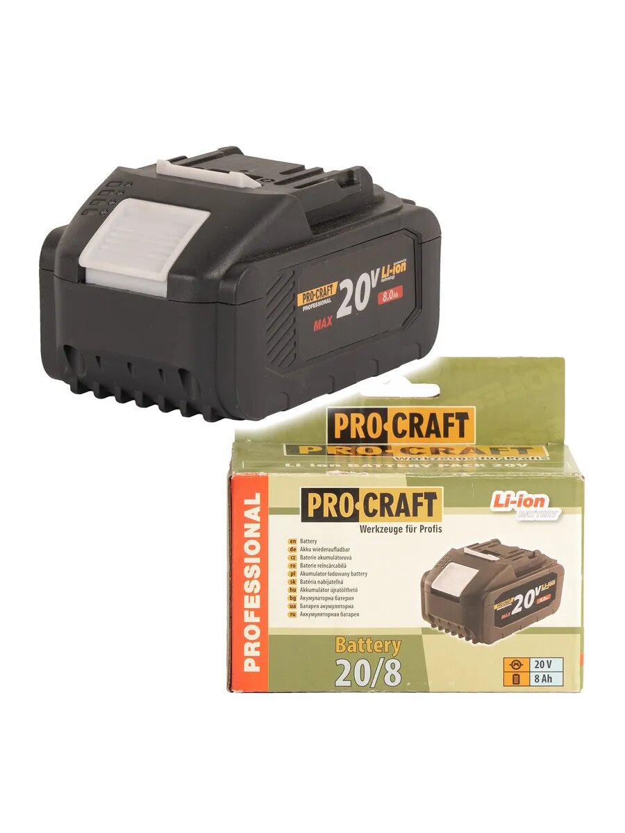 Аккумуляторная батарея Pro-Craft 8Ач./160Вт.