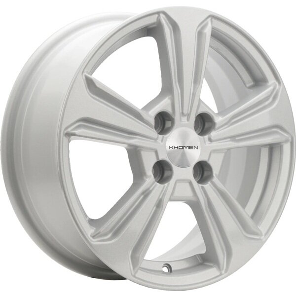Колесный диск Khomen KHW 1502 6x15 4*100 ET50 DIA60.1 F-Silver