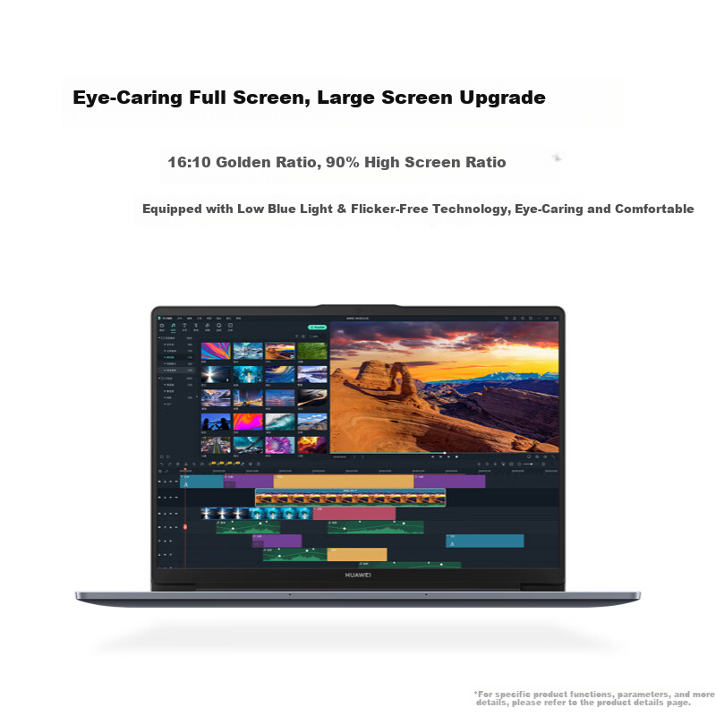 HUAWEI MateBook D 14 Linux Edition Laptop Thin and Light Office 13th Gen Intel Core i5 Processor 16GB RAM 1TB Moonlight Silver