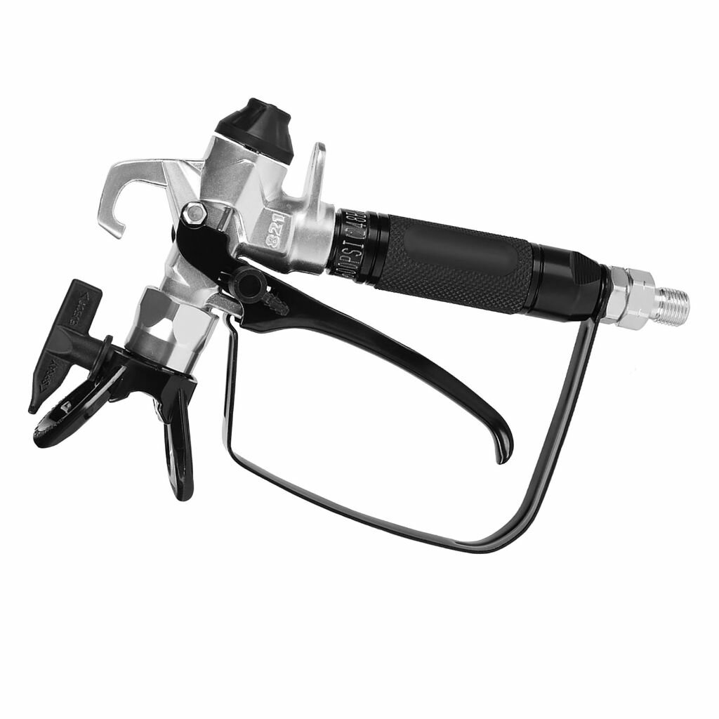 Краскопульт безвоздушный с обратным наконечником и блокировкой безопасности