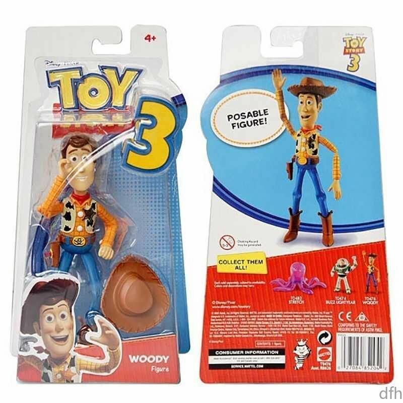 Коллекционная фигурка Шерифа Вуди из "Истории игрушек" с подвижными элементами и детализированным дизайном