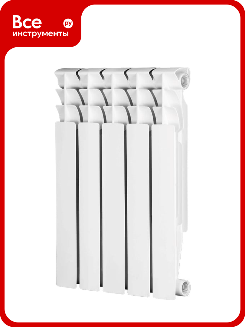 Биметаллический радиатор EVOLUTION EvВ 500 5 секций 009050205-03