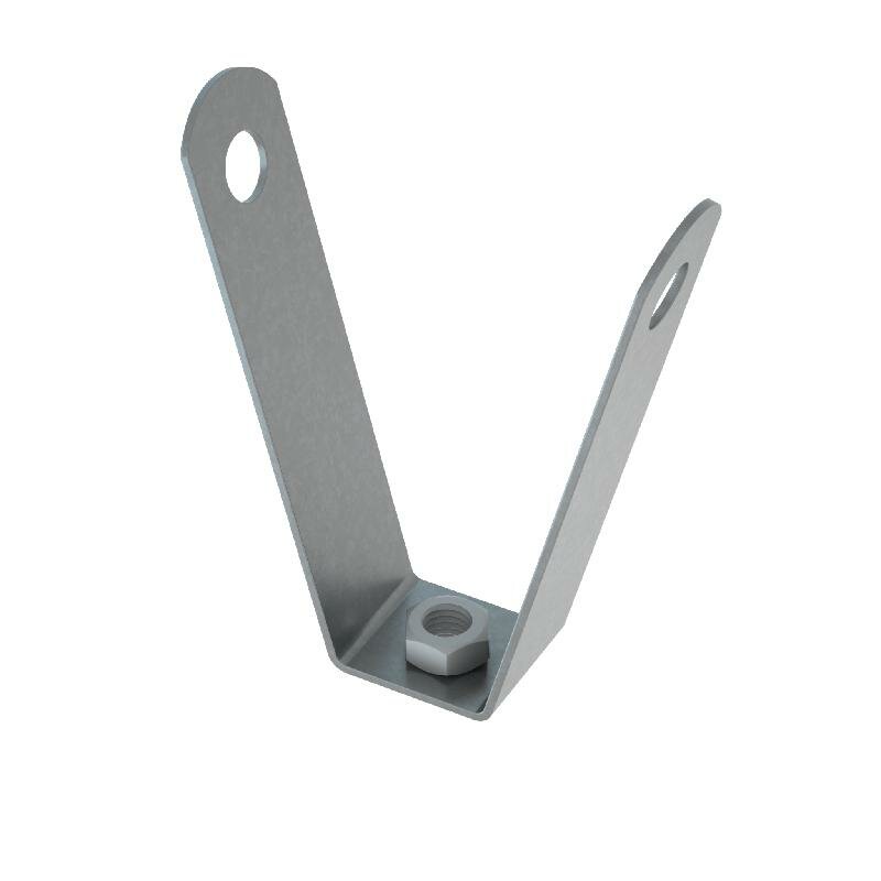 Подвес для профнастила Профиль V-образный, VPSM8, с гайкой М8