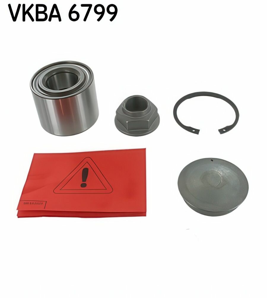 Подшипник ступицы, для Рено Дастер, Каптюр, Логан, 1, 2 арт VKBA6799 SKF