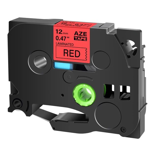 Лента для маркировки Brother TZE231, 9 мм, Black on Red