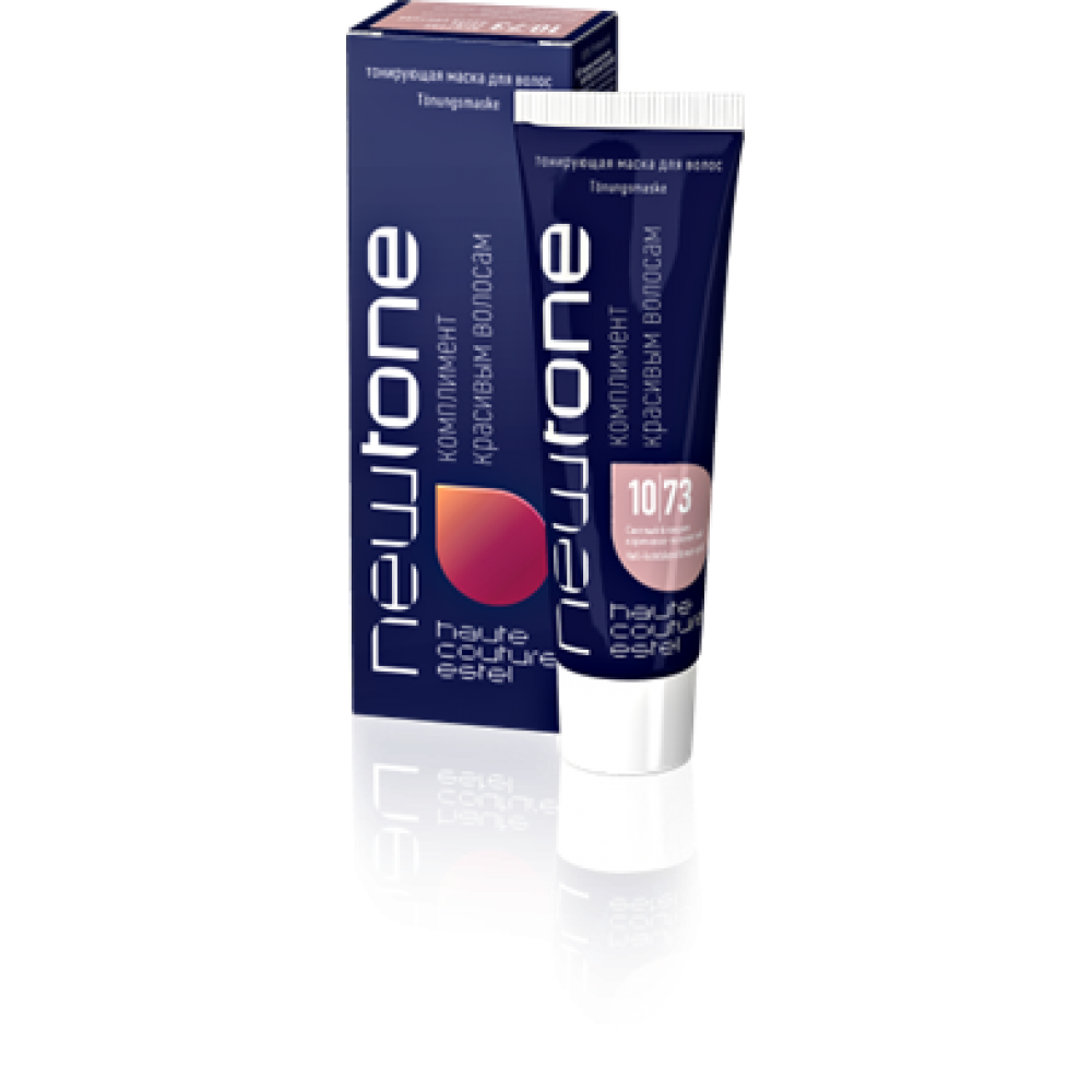 Маска ESTEL Тонирующая для волос 10/73 Светлый блондин коричнево-золотистый, 60 мл