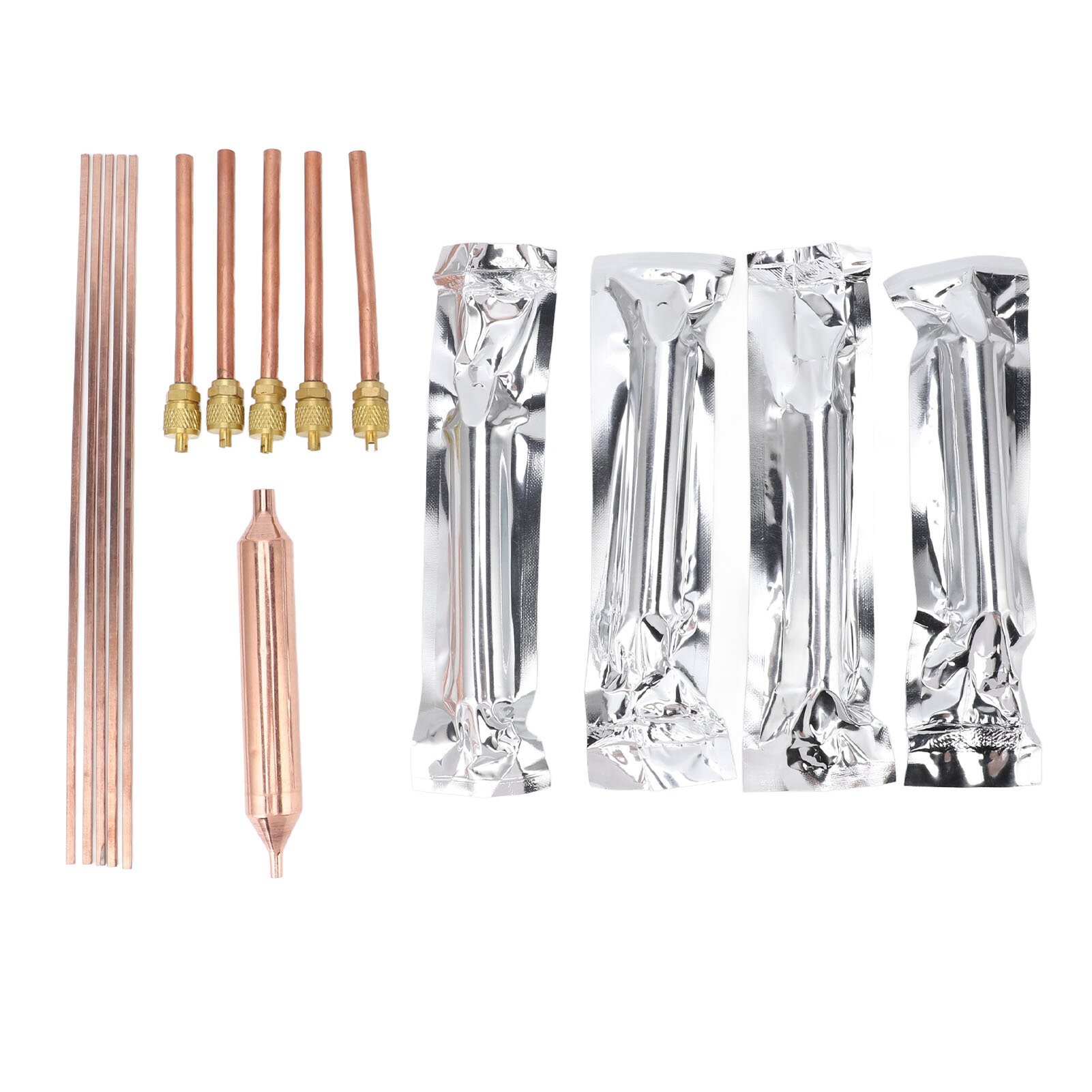 Фильтр-осушитель для холодильника с клапаном - медно-фосфористый припой для ремонта