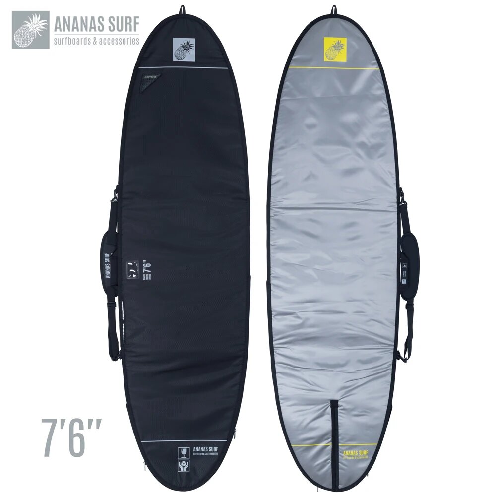 Чехол для лонгборда Ananas Surf Airvent 7'6", черный