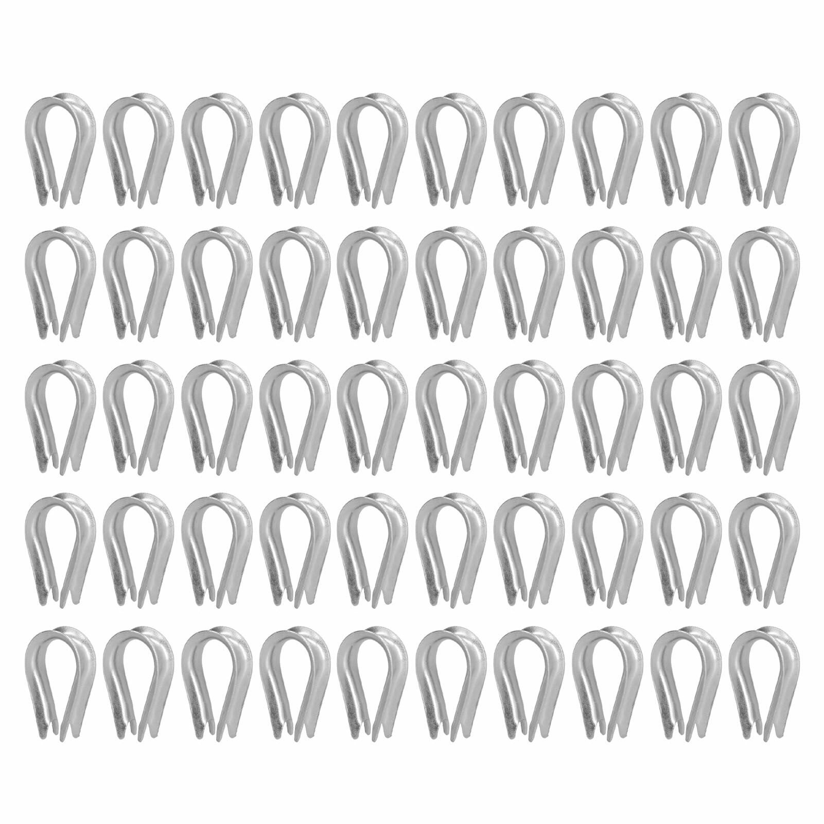 50 шт. коушей M2 из нержавеющей стали для такелажа судов