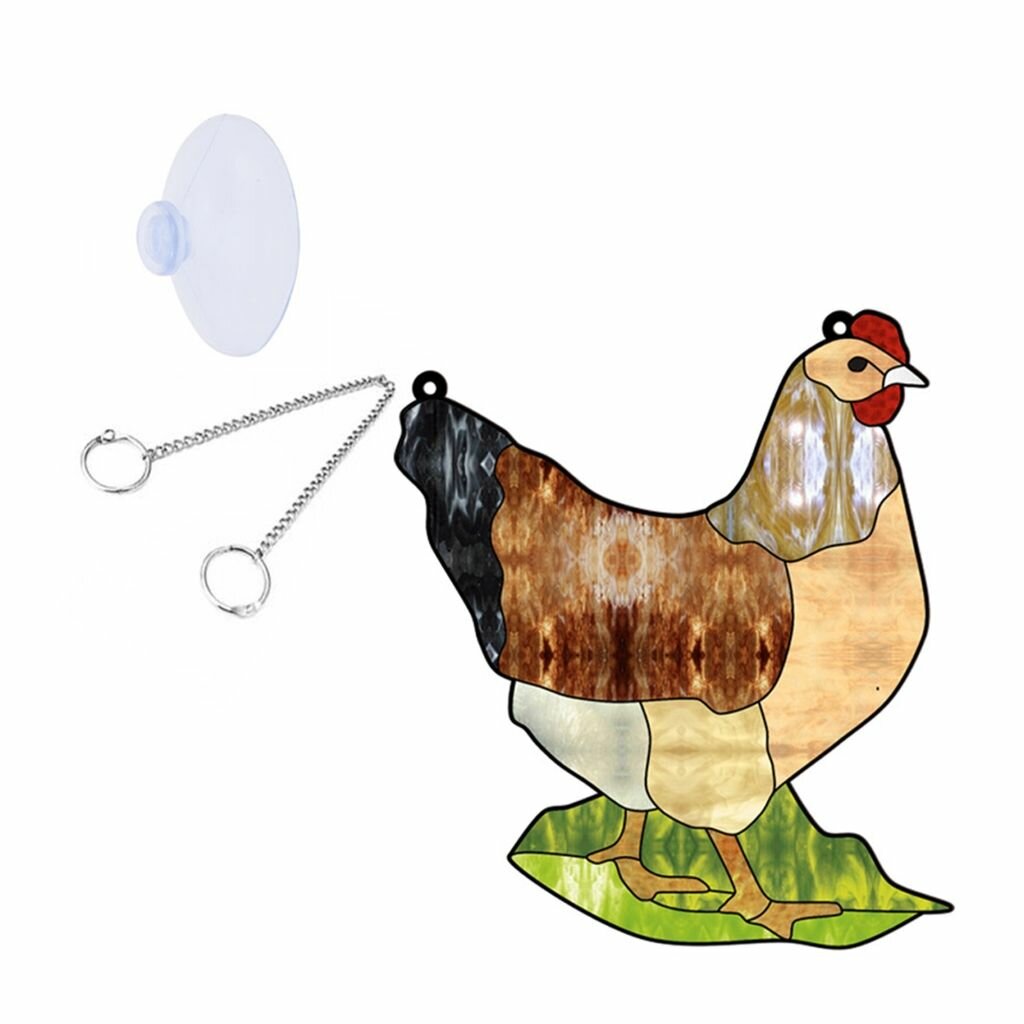 Витражи-ловцы солнца "Птицы на ветке"