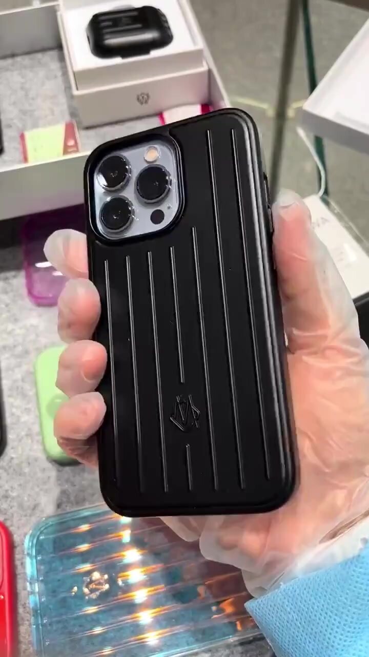 Чехол для мобильного телефона RIMOWA iPhone 16 Pro с защитным чехлом для багажа из алюминиевого сплава