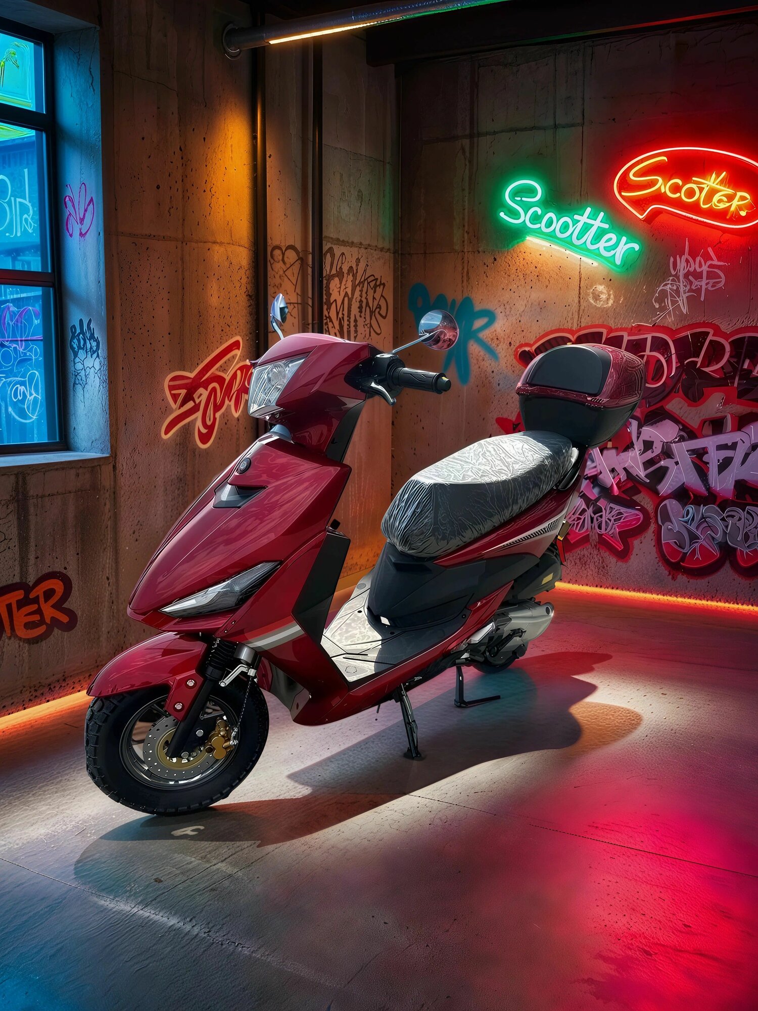 Скутер Jog RED 150 см3 (49,9) 11 л. с.