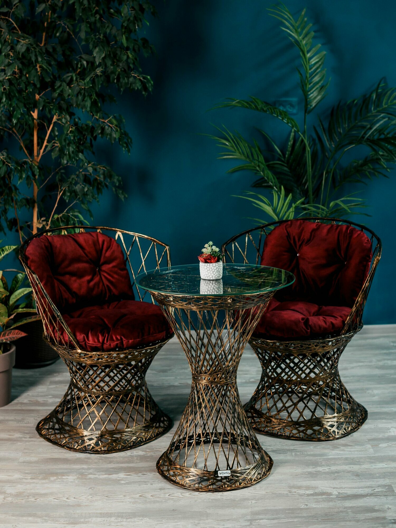 Комплект мебели из ротанга для дома и улицы, садовая мебель набор