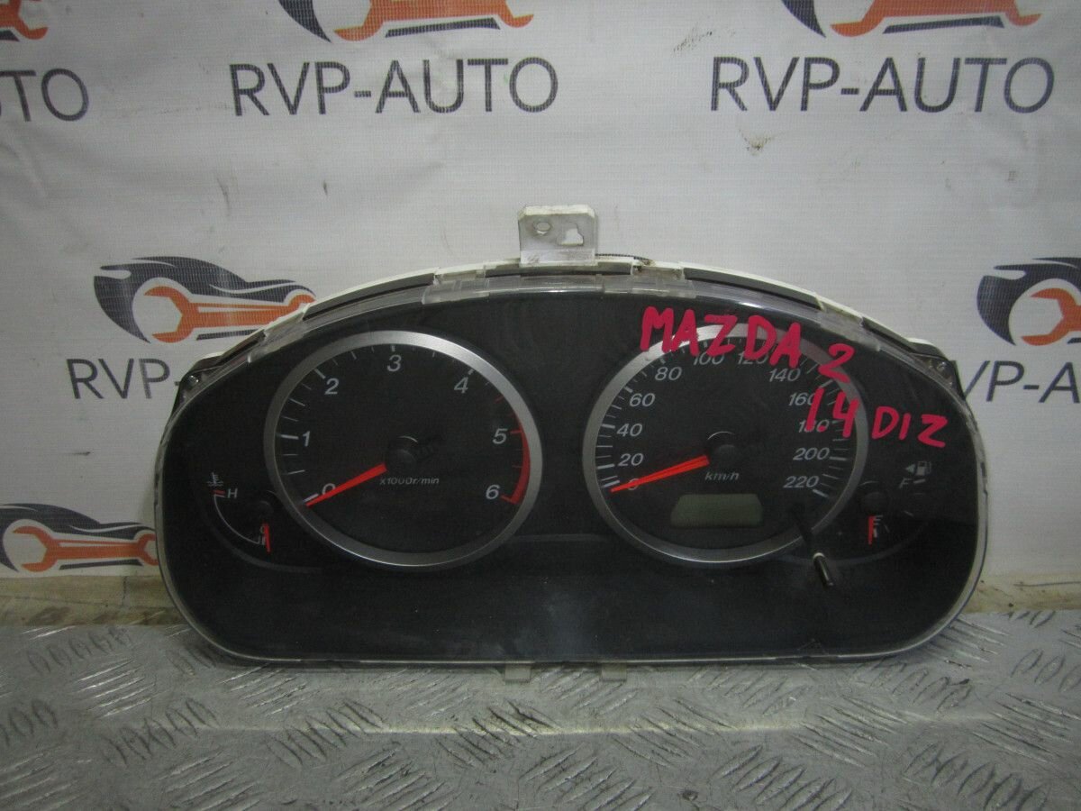 Панель приборов Mazda 2 DY 1.4d 2003-2006 МКПП DD62554303M7110849NG