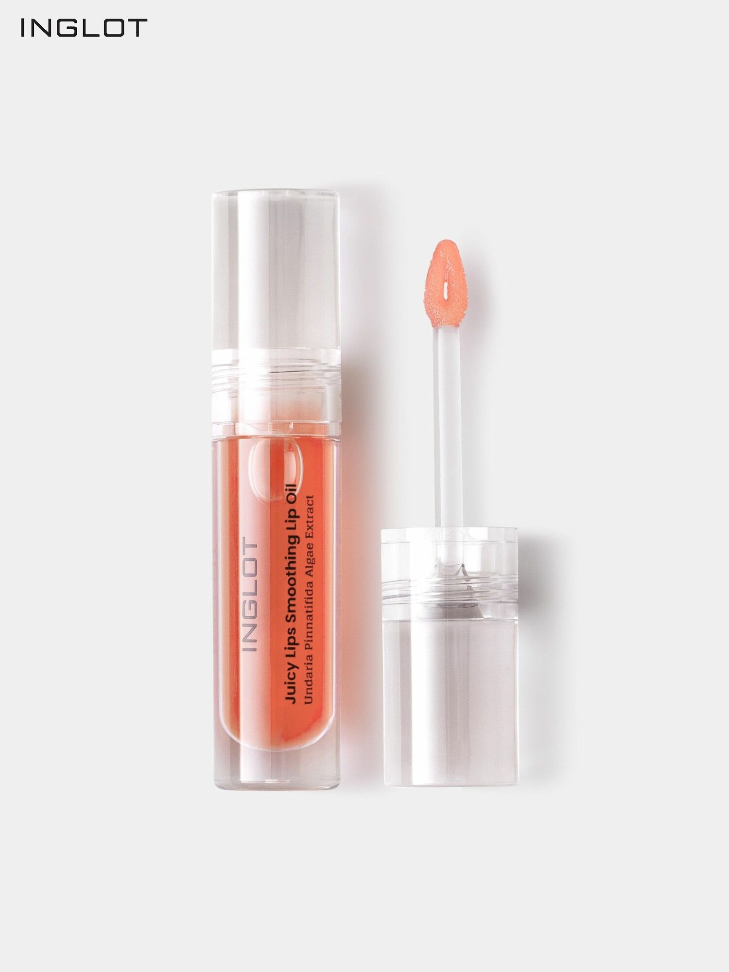 Увлажняющее масло для губ Inglot Juicy Lips Sweet Orange 12, оранжевый, увлажнение