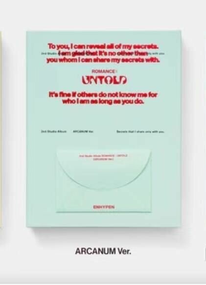 Альбомы-ENHYPEN - 2nd Album ROMANCE : UNTOLD (ARCANUM ver.)