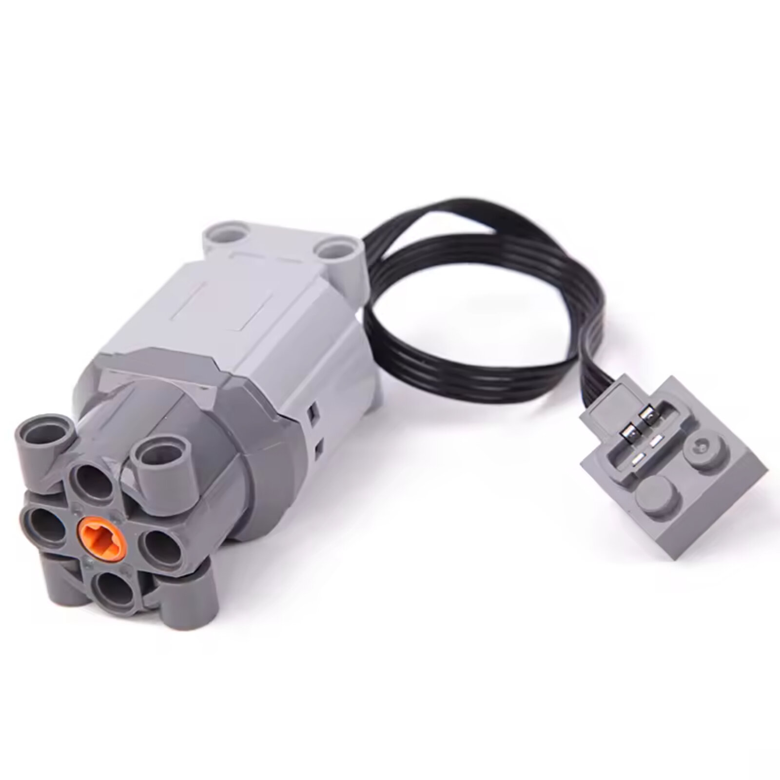 Набор моторики MOC для робототехники EV3, совместимый с LEGO, черный, серый, оранжевый, ABS, 2 мотора 88003, 1 серво-мотор 88004, коробка батарей, пульт управления, приемник