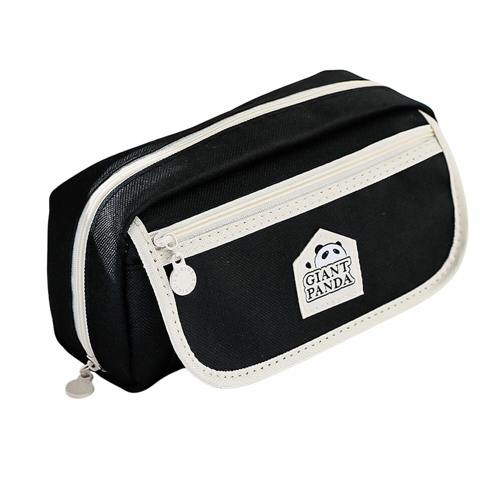 Симпатичный пенал с пандой, 3-слойный прочный