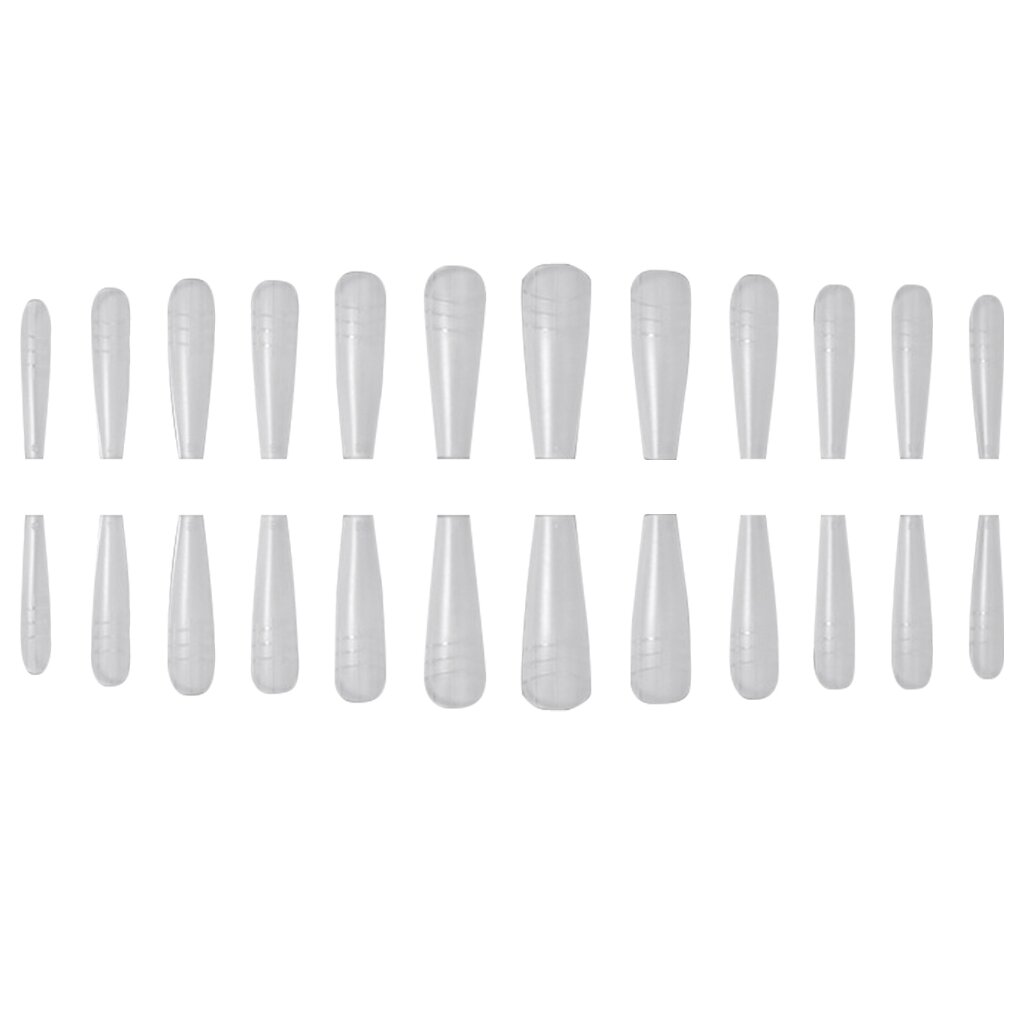 1Коробка тонкая, а собака длиннаяTТрапециевидная прозрачная вспомогательная линия, без гравировки, износостойкая накладка для ногтей