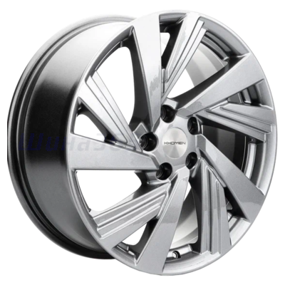 Литой колесный диск Khomen Wheels KHW1801 (Outlander) 7,5x18/5x114,3 ET38 D67,1 Gray